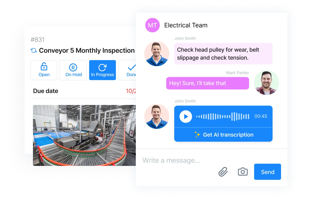 Work Order Management | Use Cases | MaintainX
